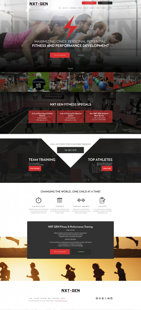 9 Best Fitness Website Design Templates for 2019 - Marketing 360® Blog