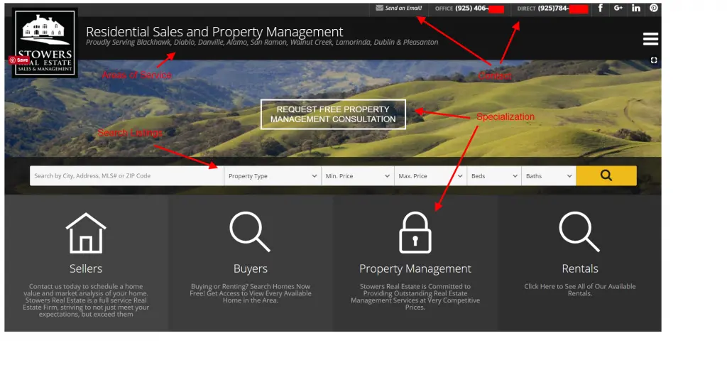Case Study: The Basics of a High Converting Real Estate Agent Website ...