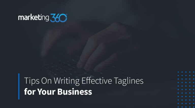How to Write Effective Taglines for Your Business