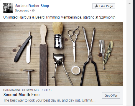 Case Study: Barber Shop Scores With Social Targeting Ads® - Marketing ...