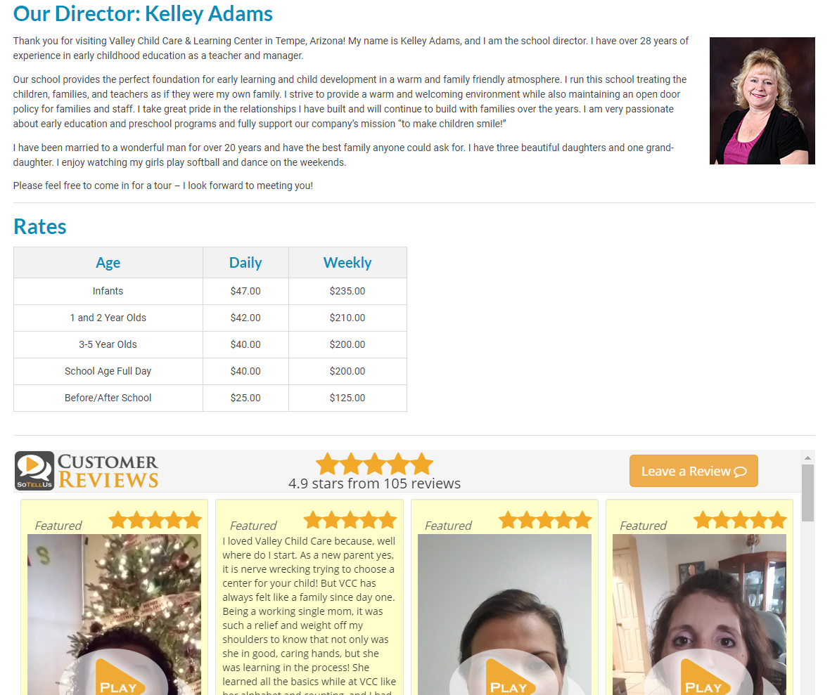 Child Care Marketing Case Study: The Power of Landing Pages - Marketing ...
