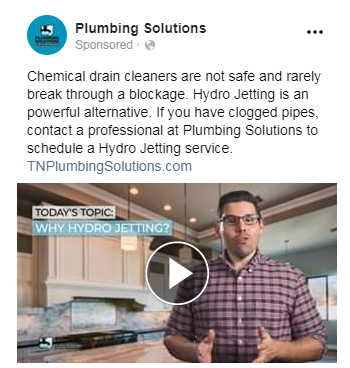 Facebook Ads for Plumbers - Examples and Tips from Marketing 360 ...