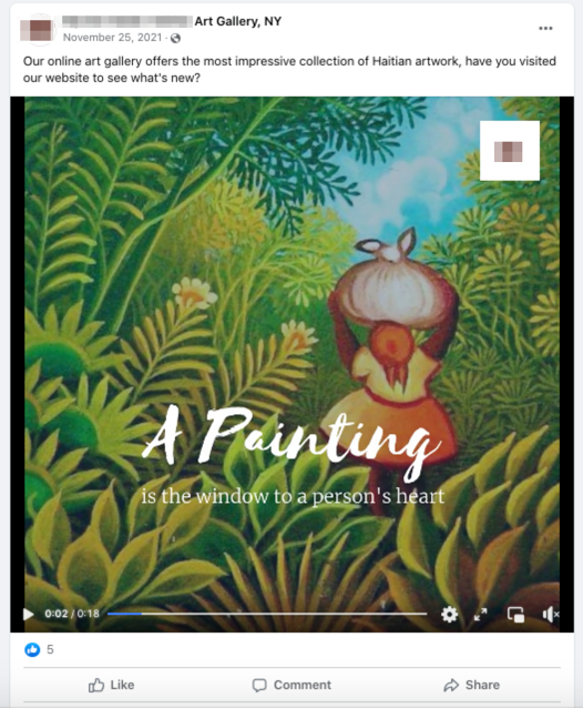 Case Study: Art Gallery Multiples Engagement on Social Media