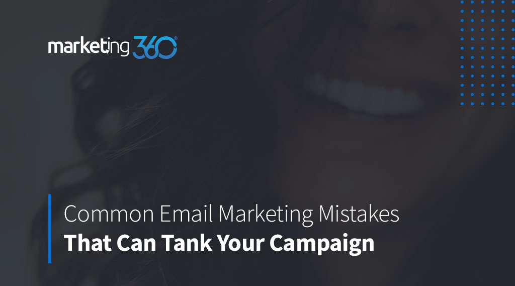 10 Common Email Marketing Mistakes