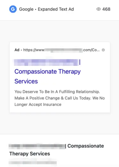 Case Study: Therapist Maximizes Conversions With Search Ads