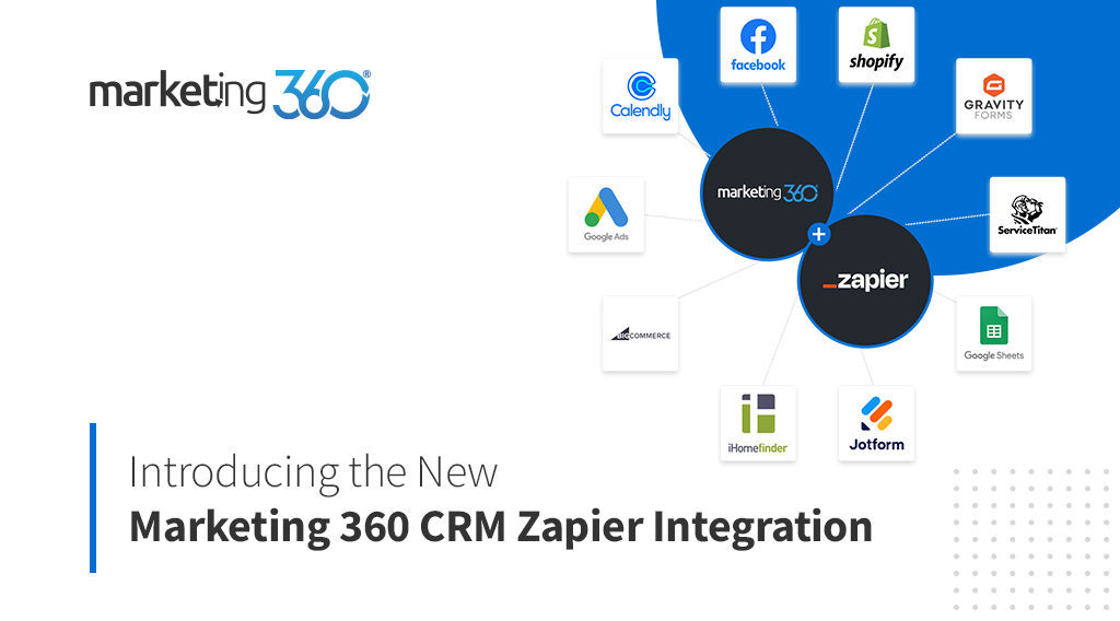 Introducing the New Marketing 360 CRM Zapier Integration - Marketing 360® Blog