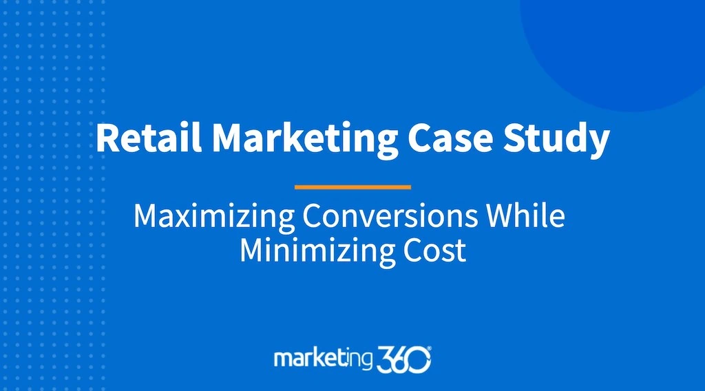 Retail Marketing : Maximizing Conversions While Minimizing Cost