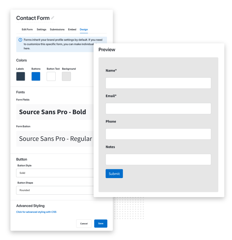 Enjoy More Customization in Marketing 360® Forms - Marketing 360® Blog
