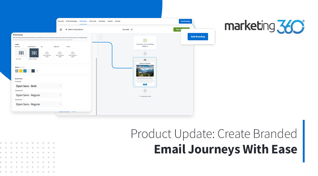 Product Update: Create Branded Email Journeys With Ease - Marketing 360 ...